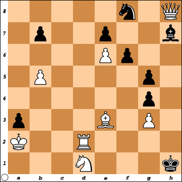 Problema 36 Albul muta si da mat in 3 mutari! « Sah Prochessro – Turnee ...